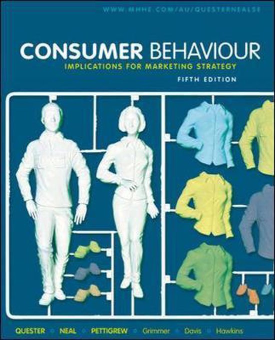 Consumer Behaviour | 9780074716922 | Pascale Quester | Boeken | bol.com