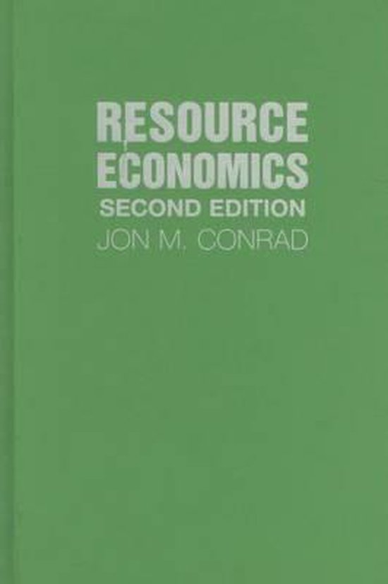 Resource Economics (ebook), Jon M. Conrad | 9780511922206 | Boeken ...