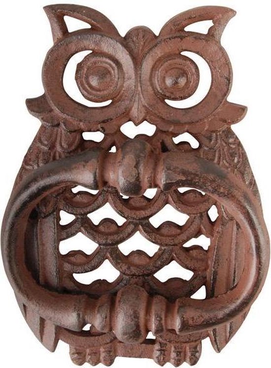 Deurklopper uil - set van 2 stuks | bol.com
