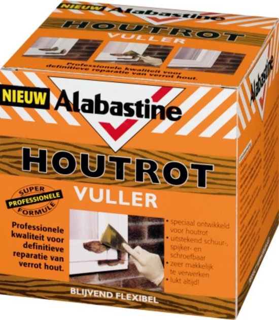 Alabastine Houtrotvuller 1kg | bol.com