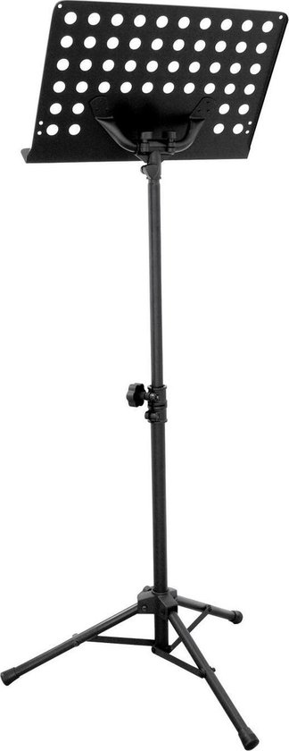 Dimavery Muziekstandaard - Staander Hoog - Zwart | bol