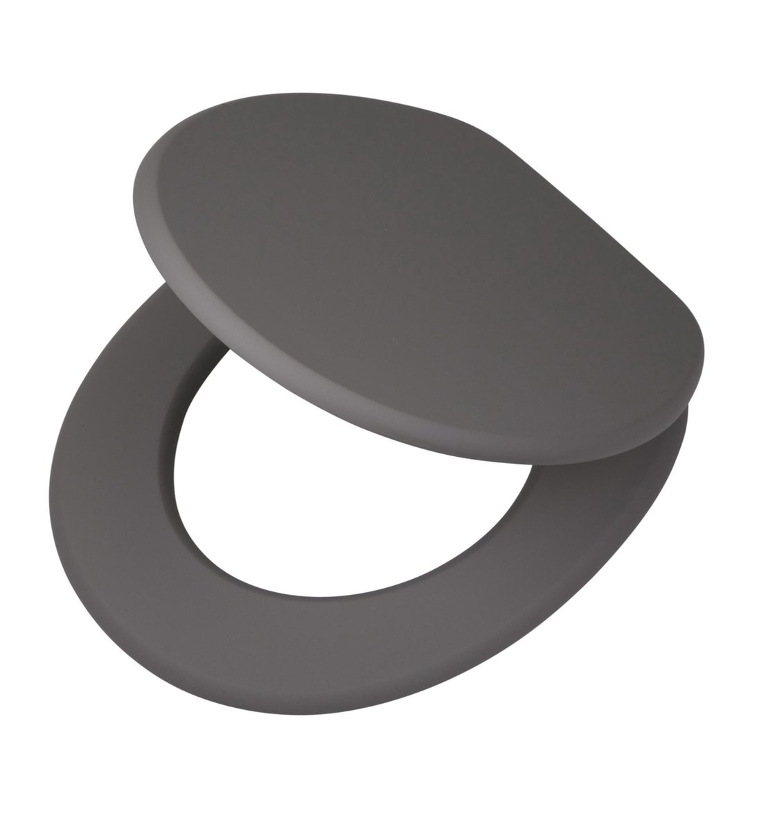 Tiger Reno wc-bril - Softclose - MDF - Taupe | bol