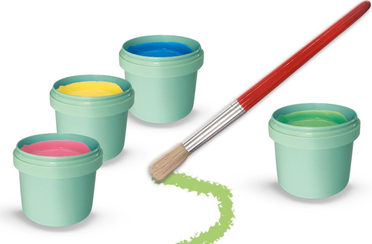 Stoepverf 4x120ml | bol.com