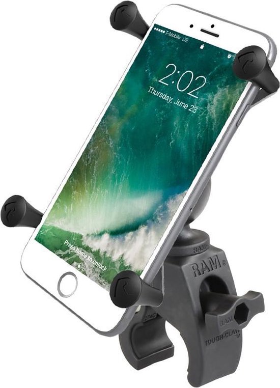 RAM Mounts Tough-claw telefoonhouder fiets/motor/scooter - Universeel ...