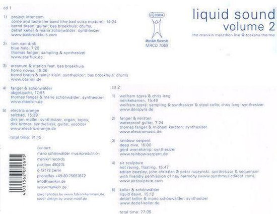 Liquid Sound Vol.2, Various | CD (album) | Muziek | bol