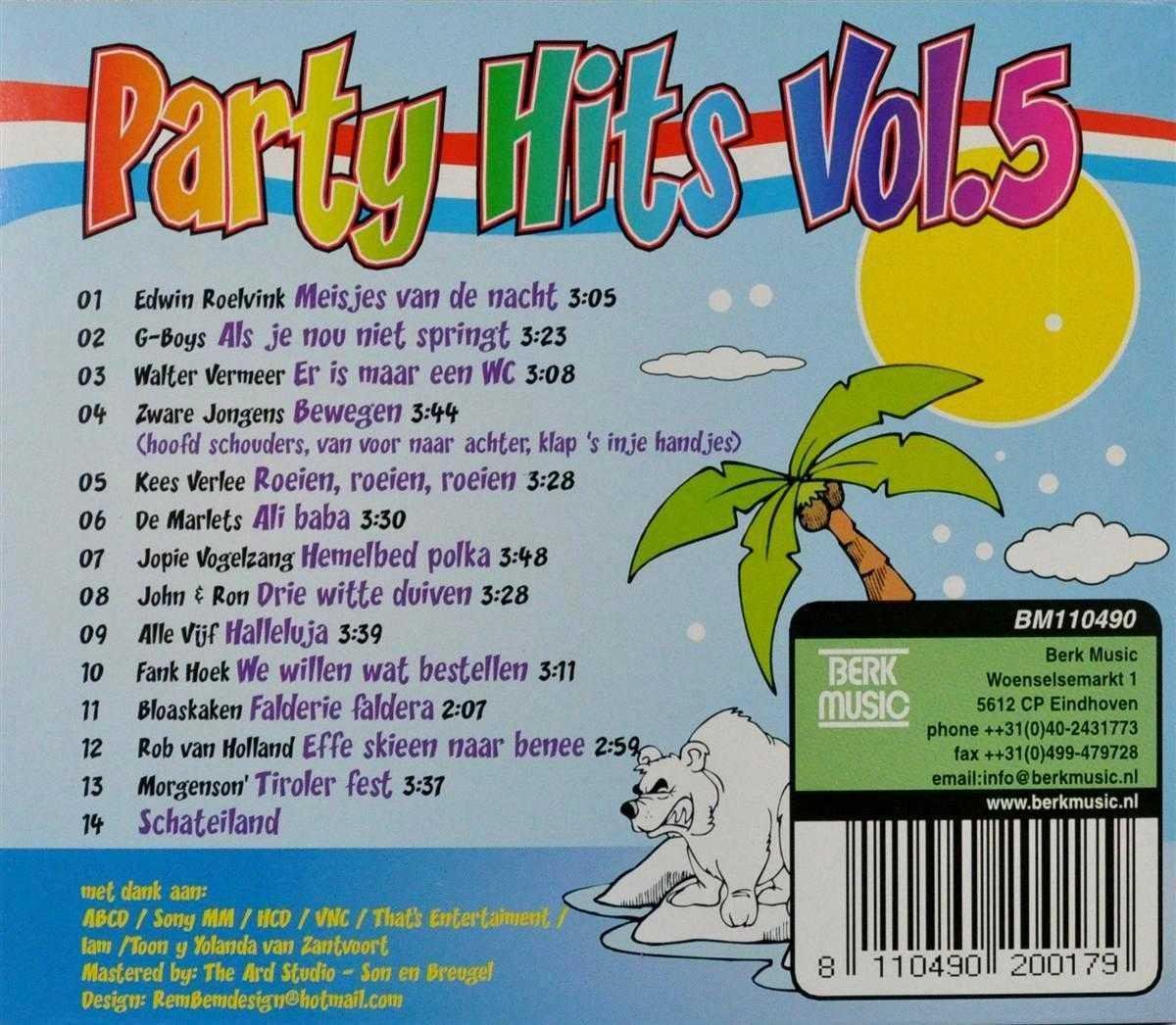 Various Artists - Party Hits Vol. 5 (CD), various artists | CD (album ...