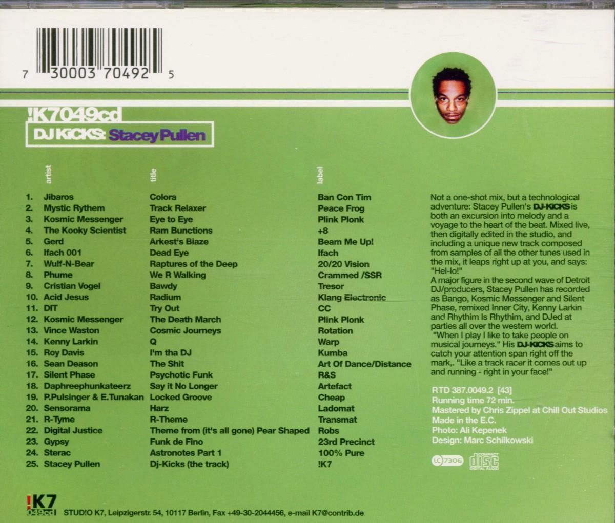 Dj Kicks, Sean Deason | CD (album) | Muziek | bol