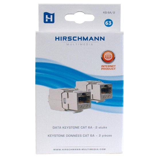 Hirschmann Keystone Cat 6a A2 | bol