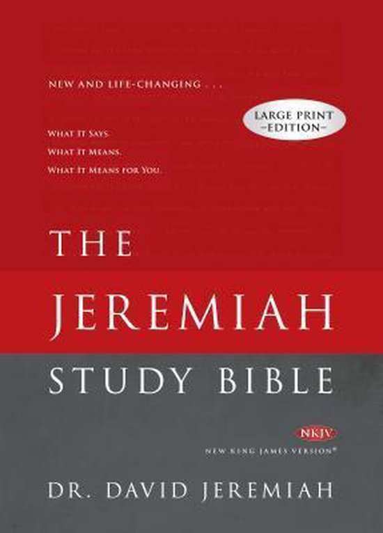 Jeremiah Study Bible-NKJV-Large Print, David Jeremiah | 9781617956744 ...