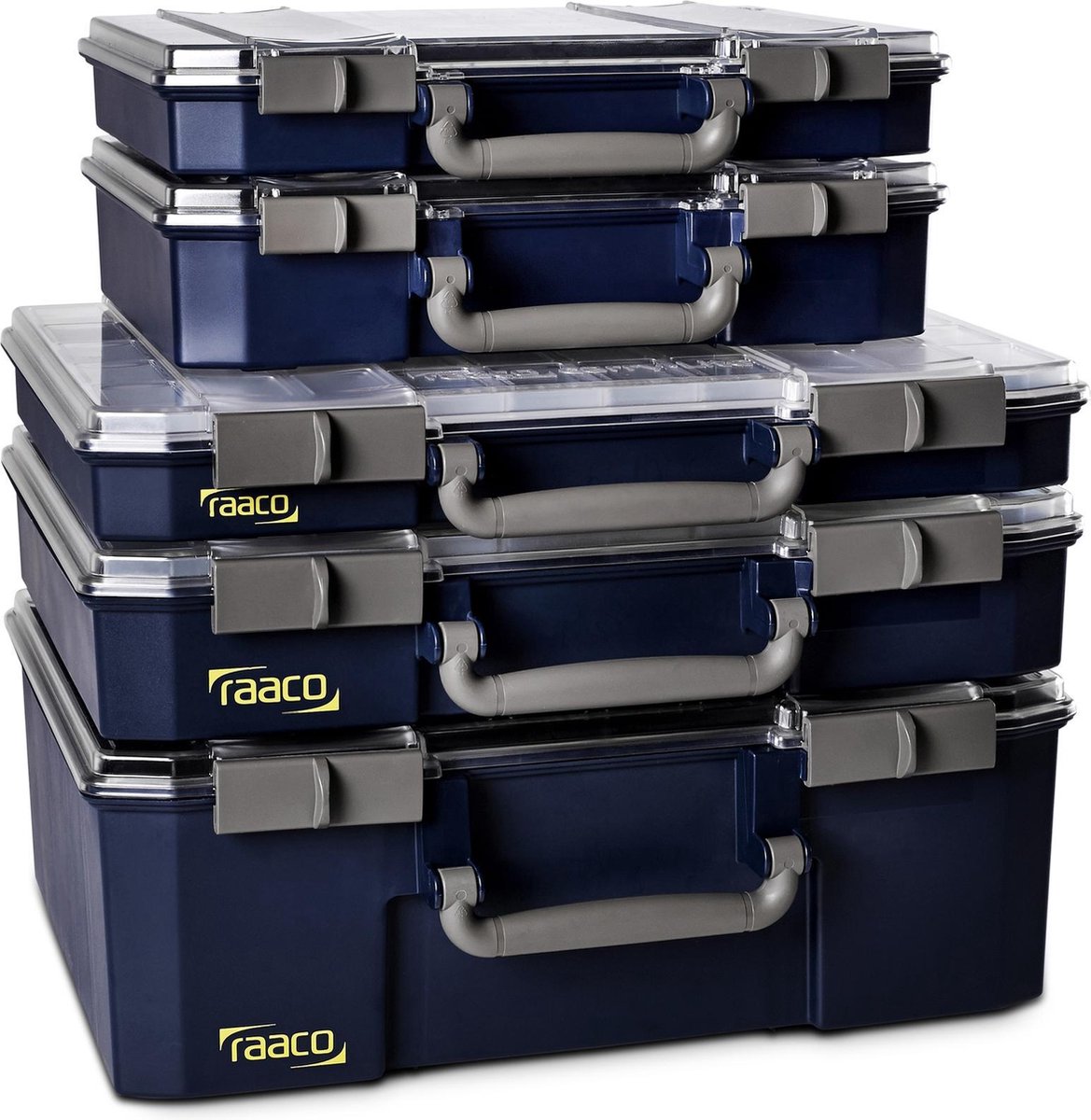 Raaco Assortimentsdoos - CarryLite 55 - Met 16 Inzetbakjes - 278 x 337 ...