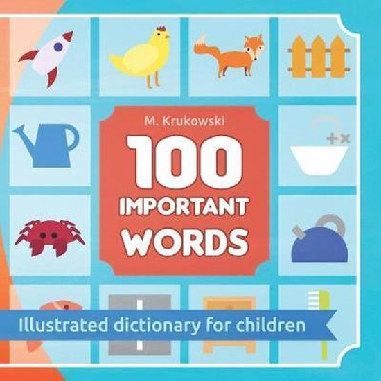 100 Important Words | 9781075320064 | Mariusz Mark Krukowski | Boeken ...