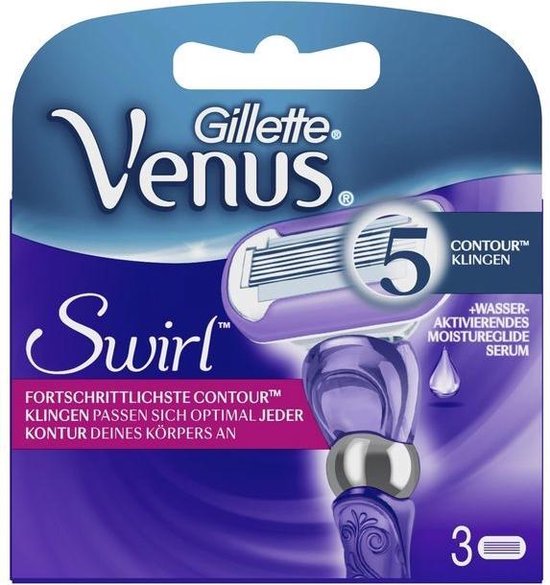 Gillette Venus Swirl Scheermesjes- 3 stuks | bol