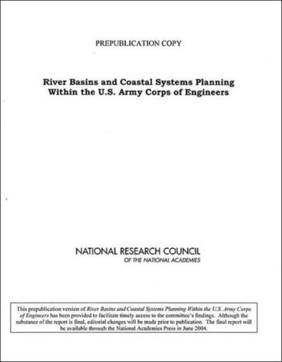 River Basins and Coastal Systems Planning Within the U.S. Army Corps of ...