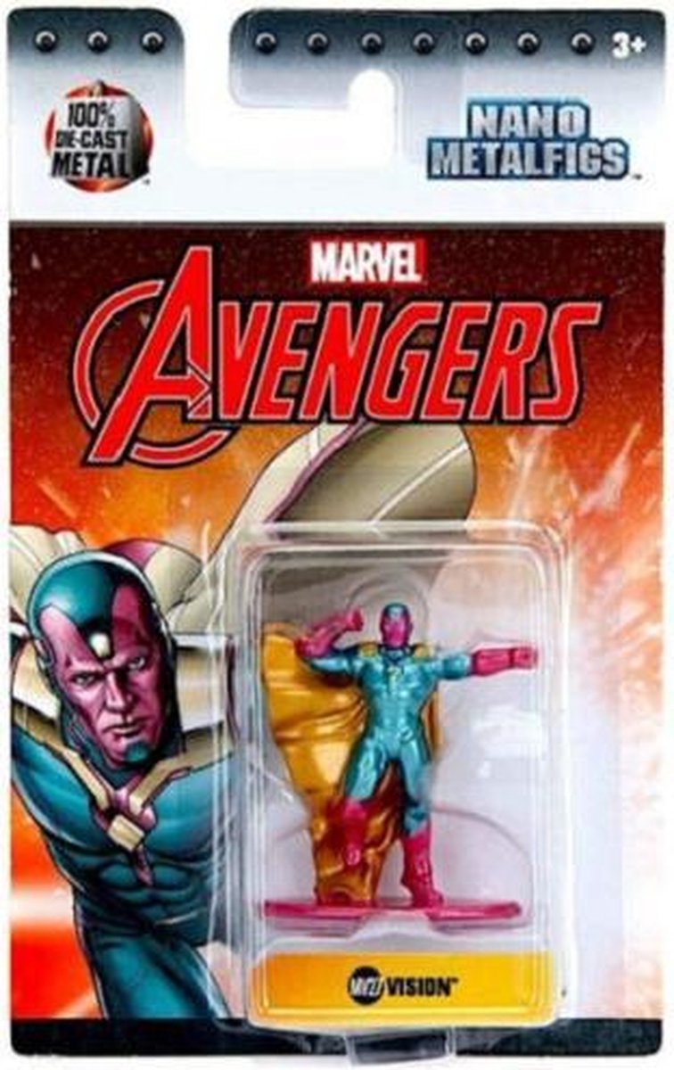 Nano Metalfigs - Marvel Avengers - Vision | bol.com