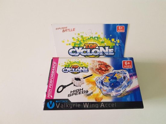 Beyblade SUPER PAKKET Evolution Choz-Z Valkyrie.Z met turbo launcher en ...