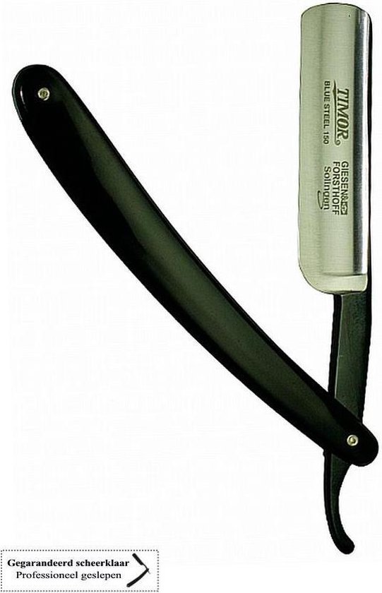 TIMOR open scheermes Blue Steel carbonstaal 6/8 | bol