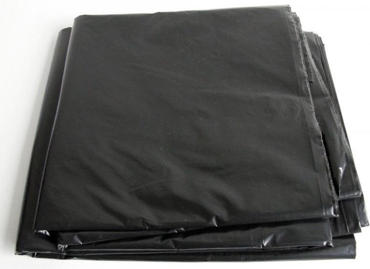 2x bâches noires bâches - 4 x 6 mètres - bâche en polypropylène | bol.com