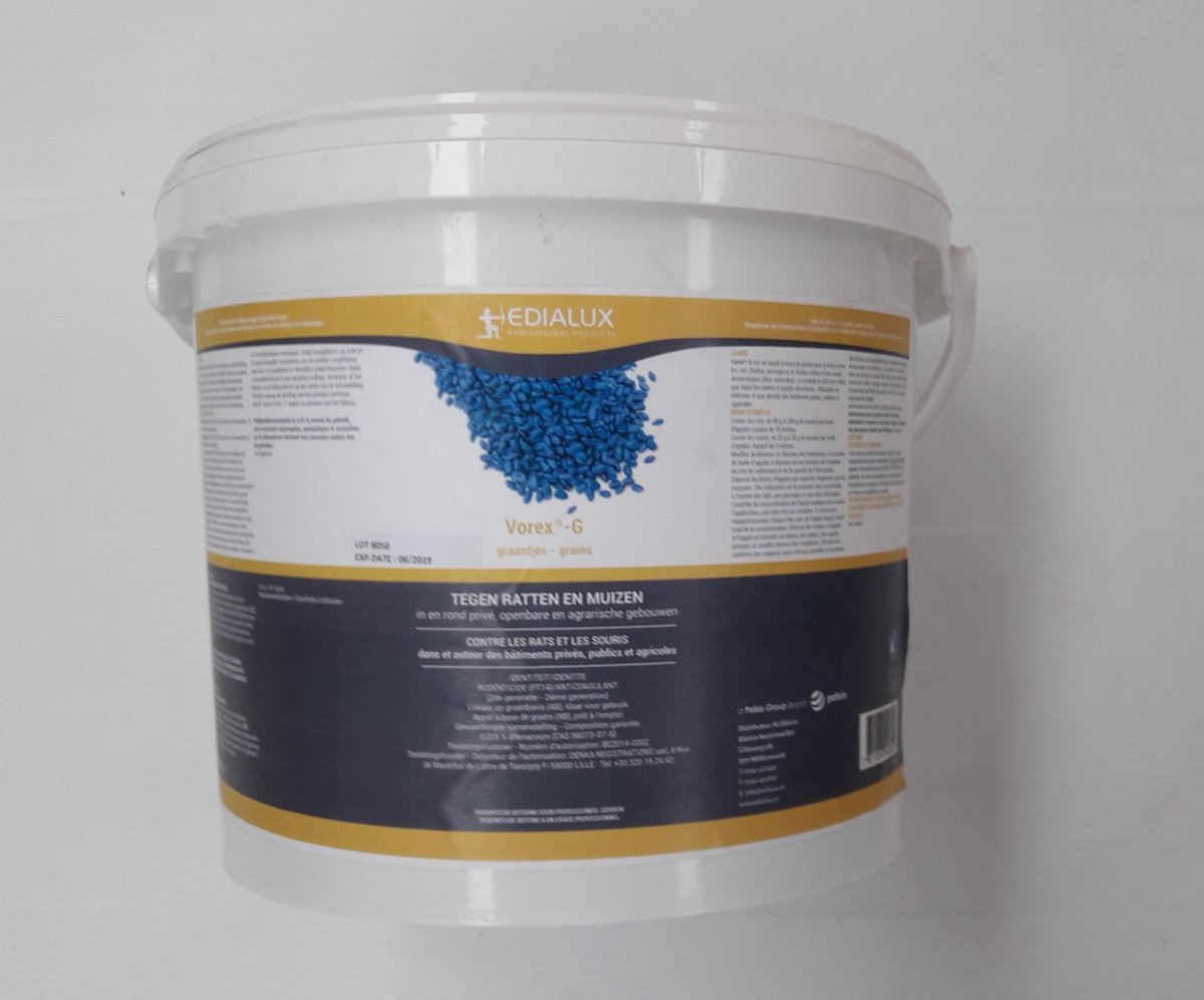 Rattenvergif, Muizenvergif Sorkil G, 5 kg | bol