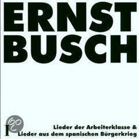 Ernst Busch, Ernst Busch | CD (album) | Muziek | bol