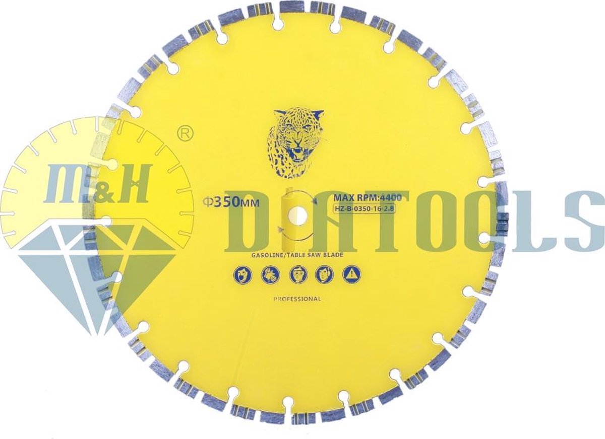 M&H diatools Diamant Slijpschijf/Zaagblad handzaagblad laser gelast ...