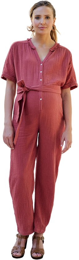 Envie de fraise Jumpsuit voor zwangere vrouwen van biologisch katoenen ...