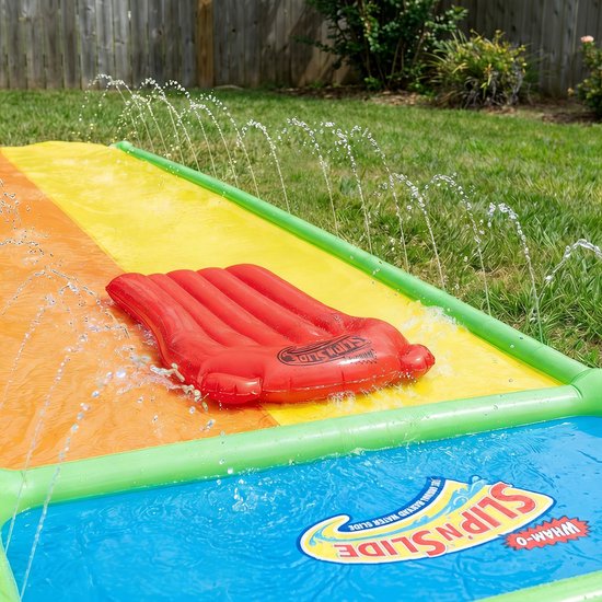 Slip 'N Slide Dubbele Waterglijbaan by Wham-o- 5,5m - Incl. Splashpool ...