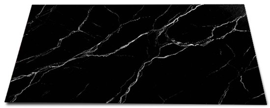 Papillon Inductie beschermer - Antislip Afdekmat - 91x52 - Marmer Look ...