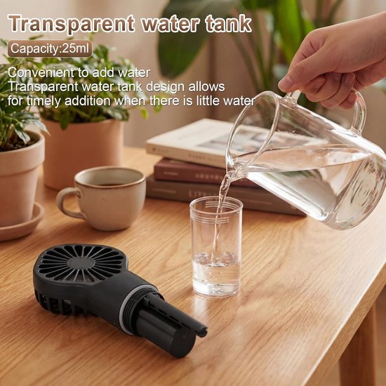 Handventilator - Mini Ventilator - Draagbare mini ventilator - Met ...