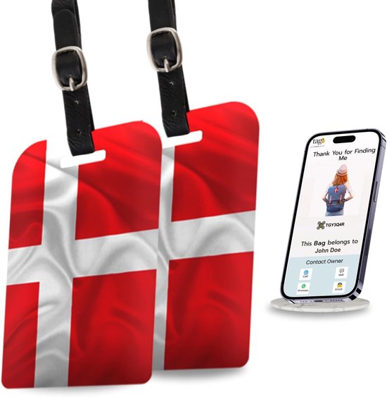 Bagage Labels - Reis Labels - Veilig Reizen - Wereldwijde Tracer Code ...