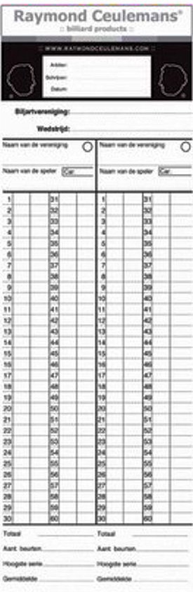 Biljart telblok | bol