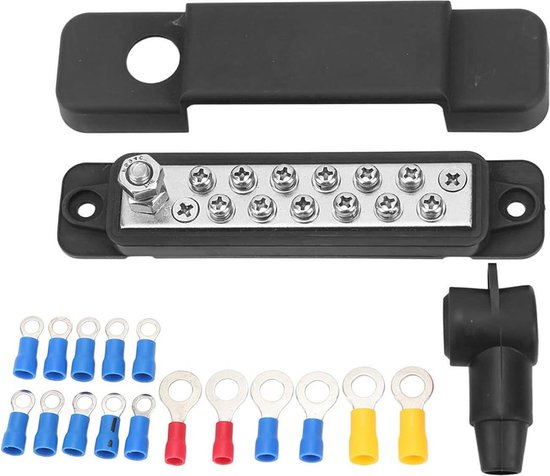 Batterij Terminal Junction Block Bus Bar 12v 12 Terminal Distribution ...