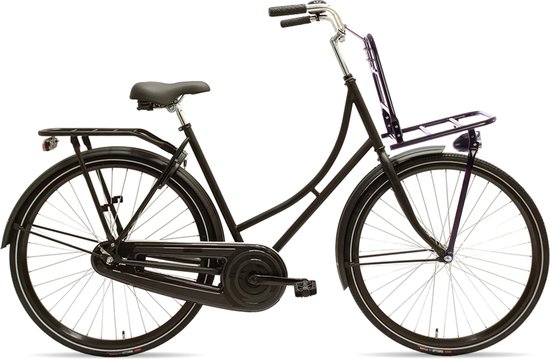 Cortego Omafiets Plus Deluxe Mat-zwart 28 Inch - Damesfiets ...