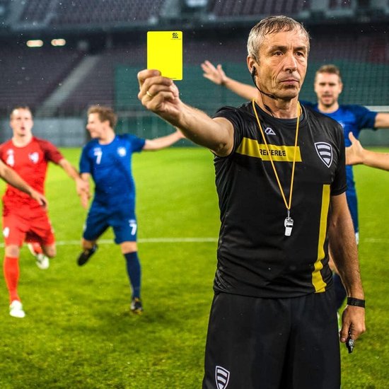 Jinsion Carton Arbitre Set - Referee Set with Note Cards Metal Pipe ...