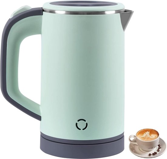 Kleine draagbare reiswaterkoker 800 ml - Snel 5 minuten koken - Mini ...