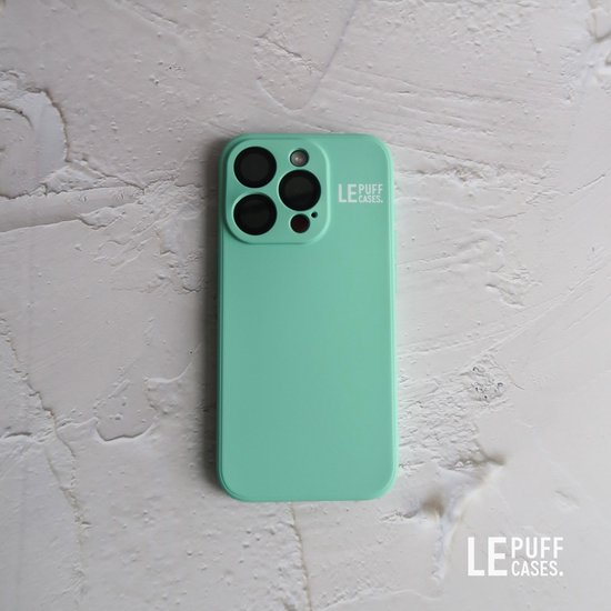 Le Puff Cases – Puffer Case Hoesje in Groen – Phone Case - Hoesje ...