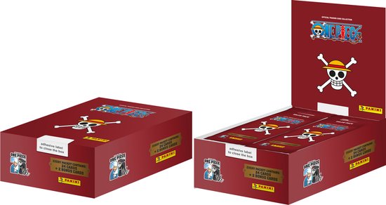 One Piece - 25th Trading Card Pack Display - Booster Box - Fat Packs ...