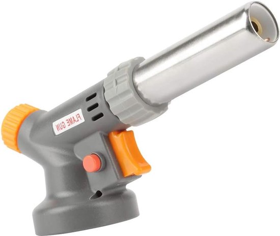 Draagbare gaspistool zaklamp - keuken koken brander roestvrij staal ...