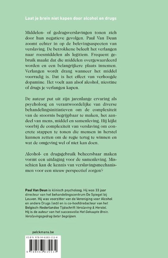 Dopamine, verlangen en verslaving, Paul van Deun | 9789463835534 | Boeken | bol