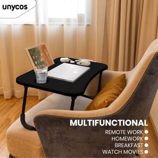 Dienblad voor Bed, Opklapbare Ontbijttafel, Multifunctioneel, Ideaal ...