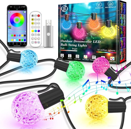 Equivera Partylights voor Buiten - Party Lights Outdoor - Partylights Outdoor -... | bol