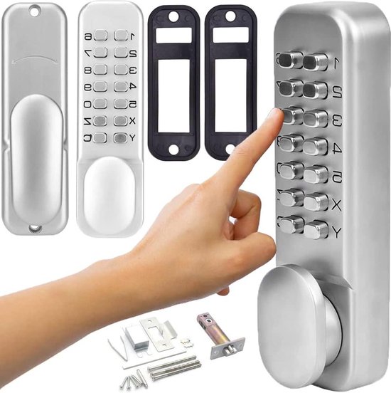 Mechanical Keyless Door Lock - Number Code Lock with PIN for Factory ...