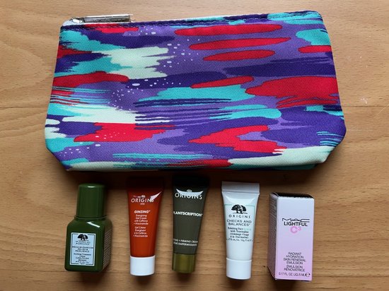 ORIGINS 4 Piece Skin Care Travel Set + MAC radiant emulsion | bol