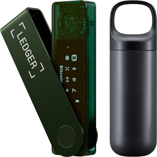 Ledger Nano X Emerald Green + Pod - Hardware Wallet Bundel - Bluetooth ...
