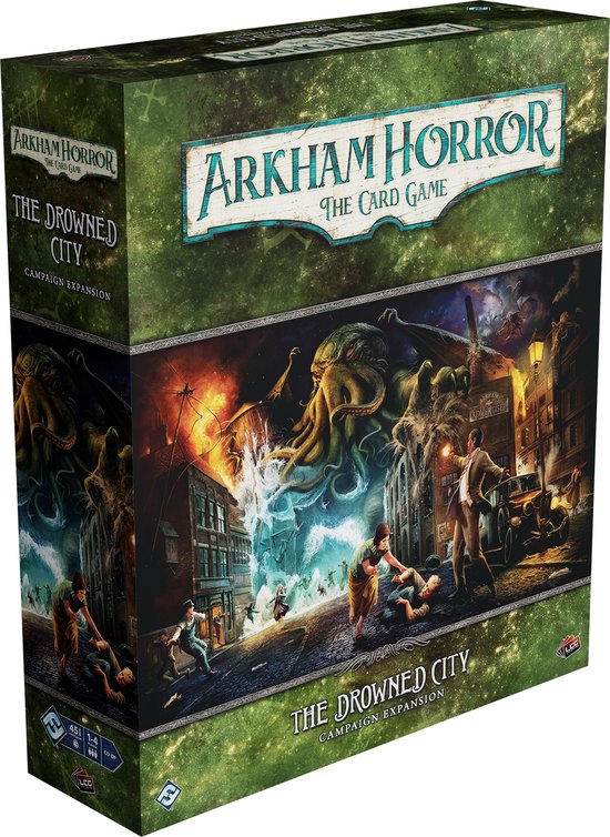 Arkham Horror LCG - The Drowned City Campaign Expansion - Engelstalig Bordspel | Games | bol