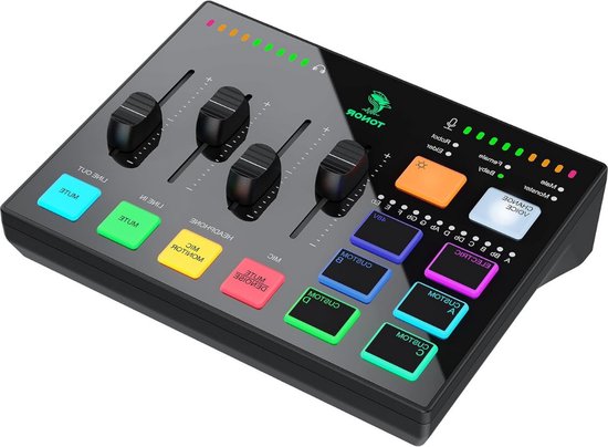 Audio Mixer – Mengpaneel – Streaming – DJ Draaitafel – DJ Mix Set – PC ...