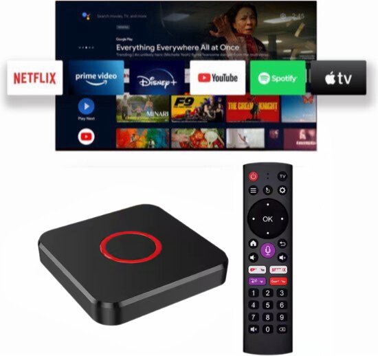 Android TV Box 8K 16gb Chromecast Streaming Box met WiFi Bluetooth Incl. Google assistant | bol