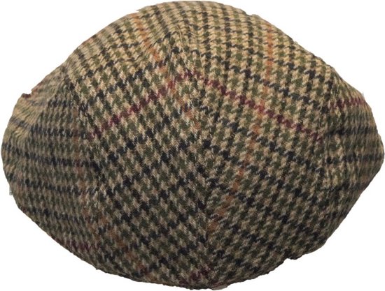 Braxton Flat Cap geruit van Walker and Hawkes Maat M (58cm) | bol