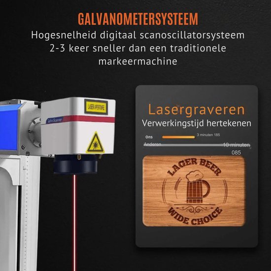 Professionele Graveermachine - Laser Machine - Metaal - Sieraden ...