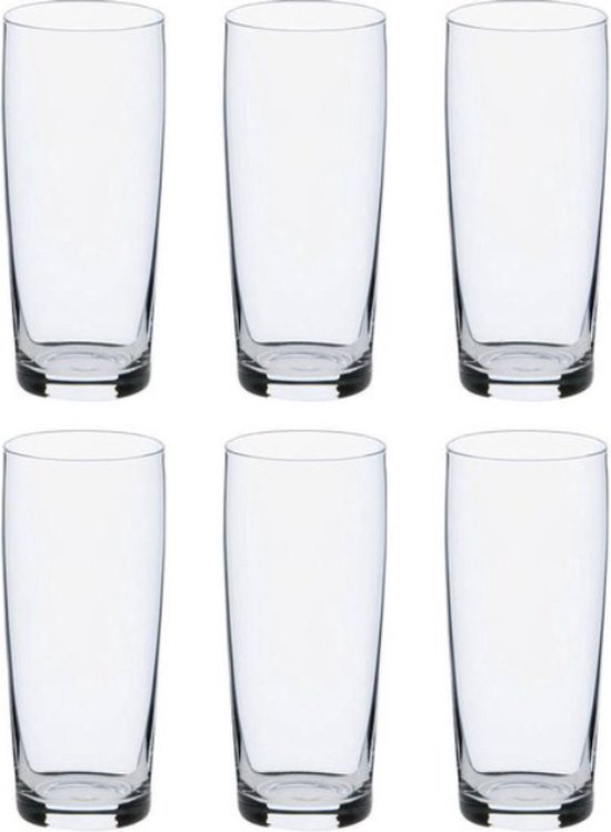 Bierglazen Fluitje 19cl - Set van 6 Glazen - Perfect voor Bierliefhebbers, Feestjes en... | bol