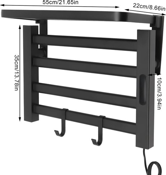 Elektrische verwarming - Elektrische handdoekradiator - Elektrische ...